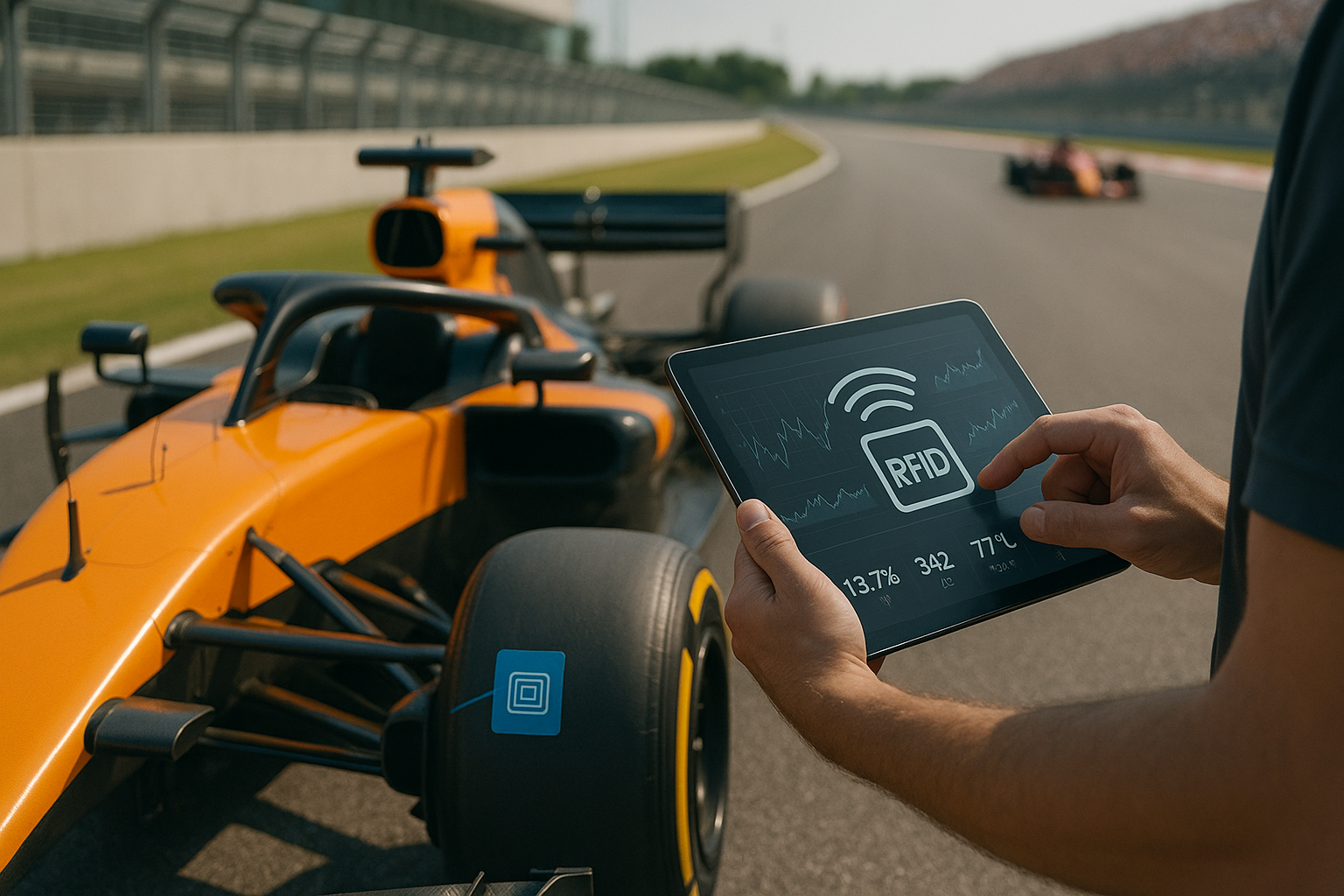 RFID & F1: Accelerating innovation with smart tracking - CPCON